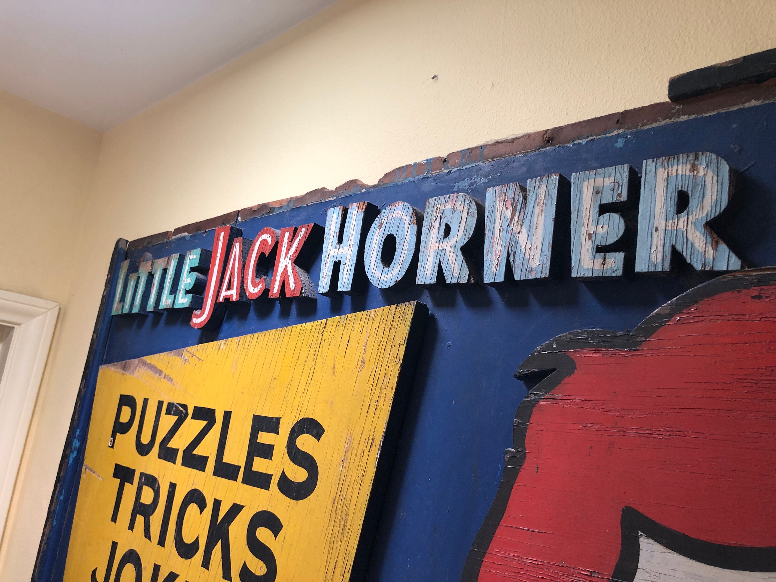 Little Jack Horner Joke & Magic Shop Original Sign/boston - Etsy