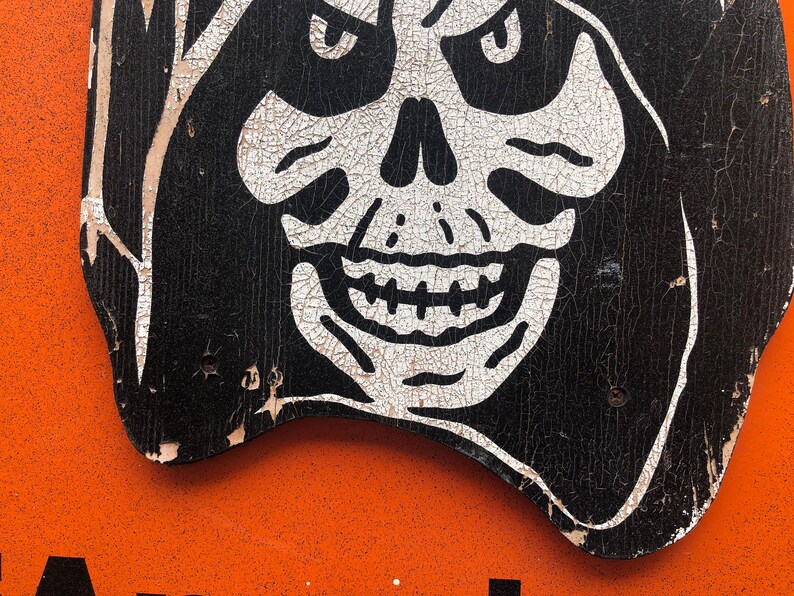 Spookyworld Halloween Themepark Sign - Etsy