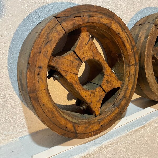 Wood Pulley - Etsy