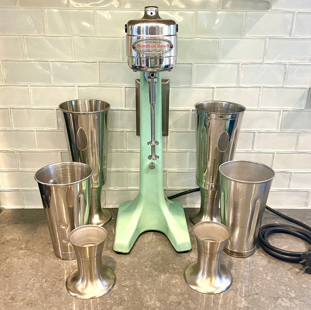 Hamilton Beach Milkshake Malt Mixer Model No.25 in Jadeite - Etsy
