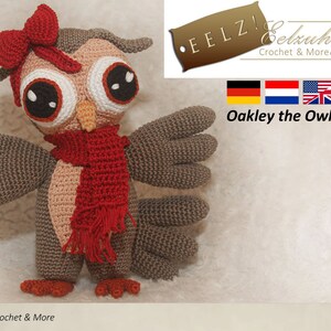 Oakley the Owl - Crochet Pattern - Etsy