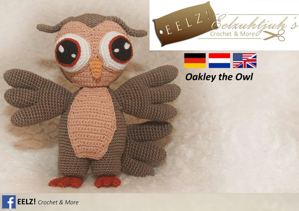 Oakley the Owl Crochet Pattern - Etsy