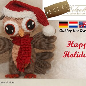 Oakley the Owl Crochet Pattern - Etsy