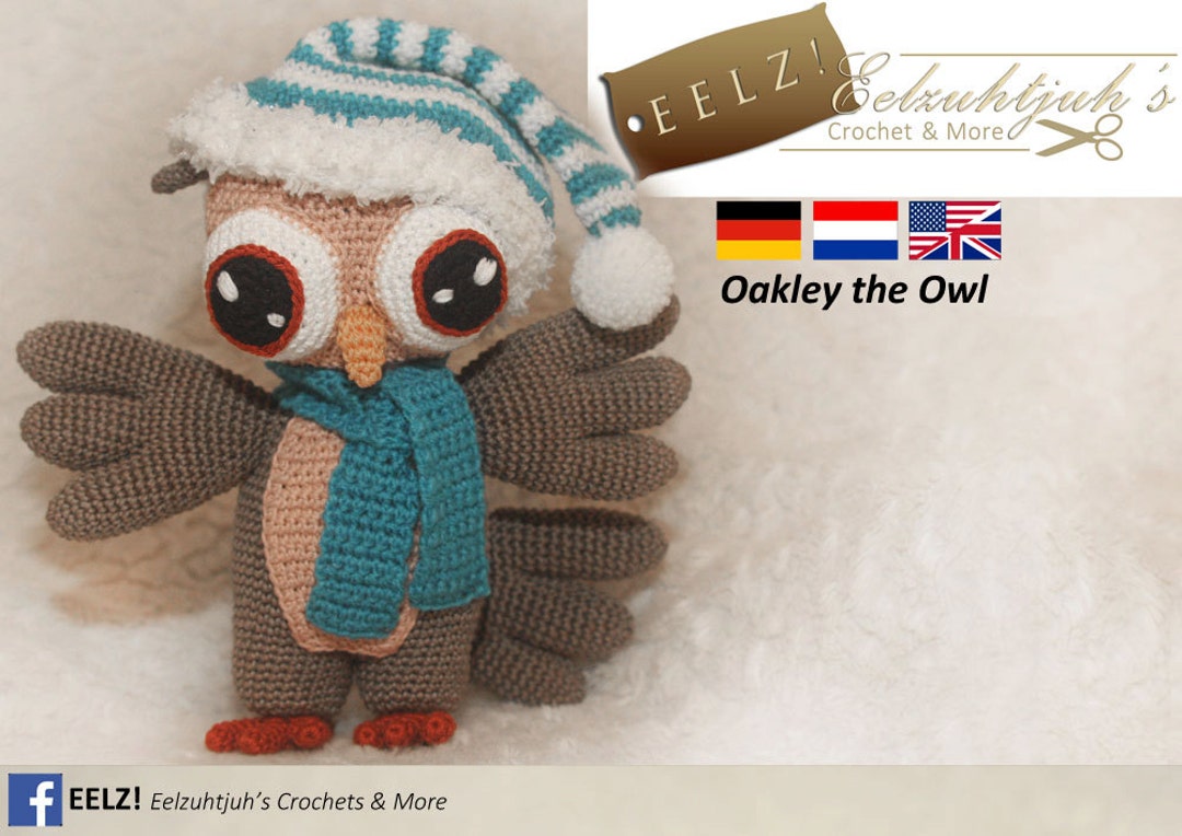 Oakley the Owl - Crochet Pattern - Etsy