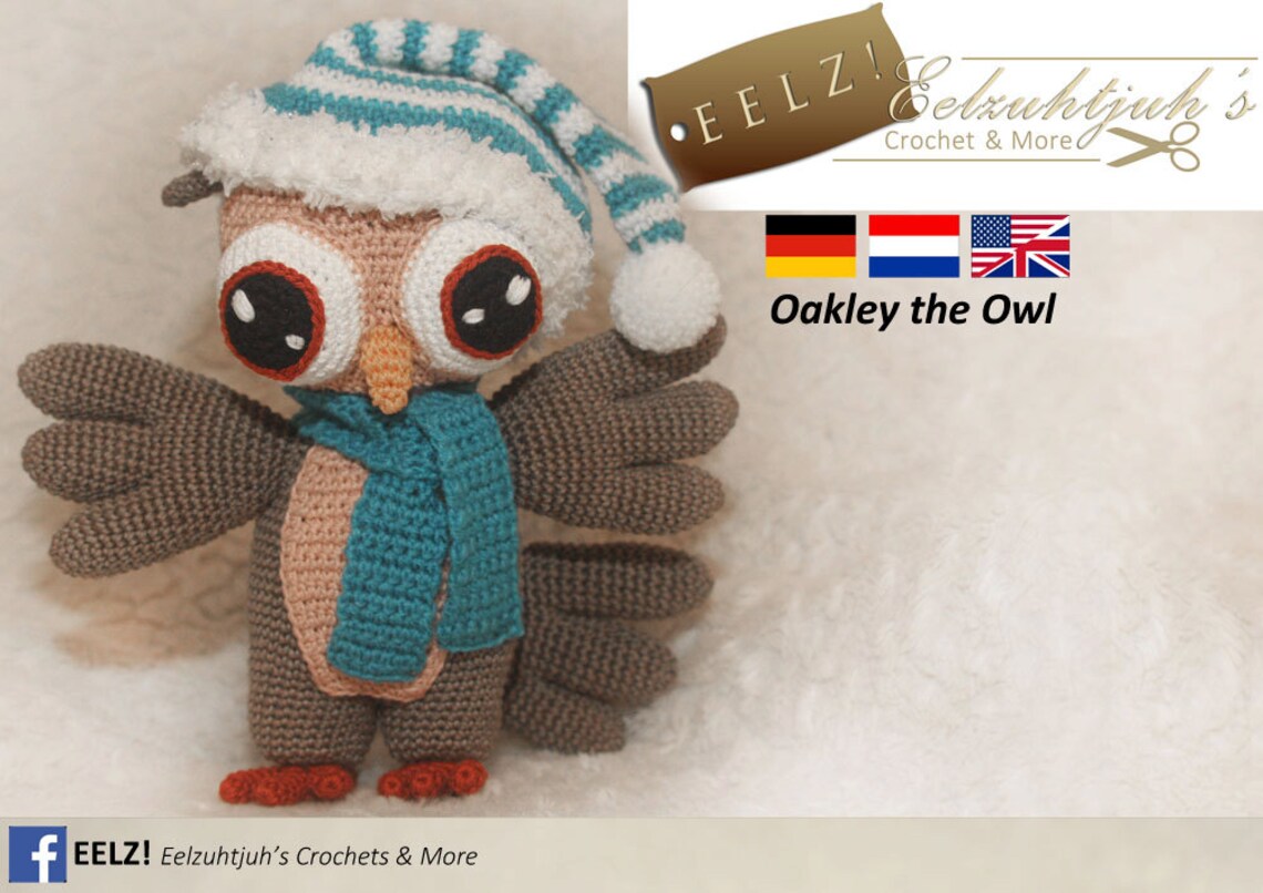 Oakley the Owl Crochet Pattern - Etsy