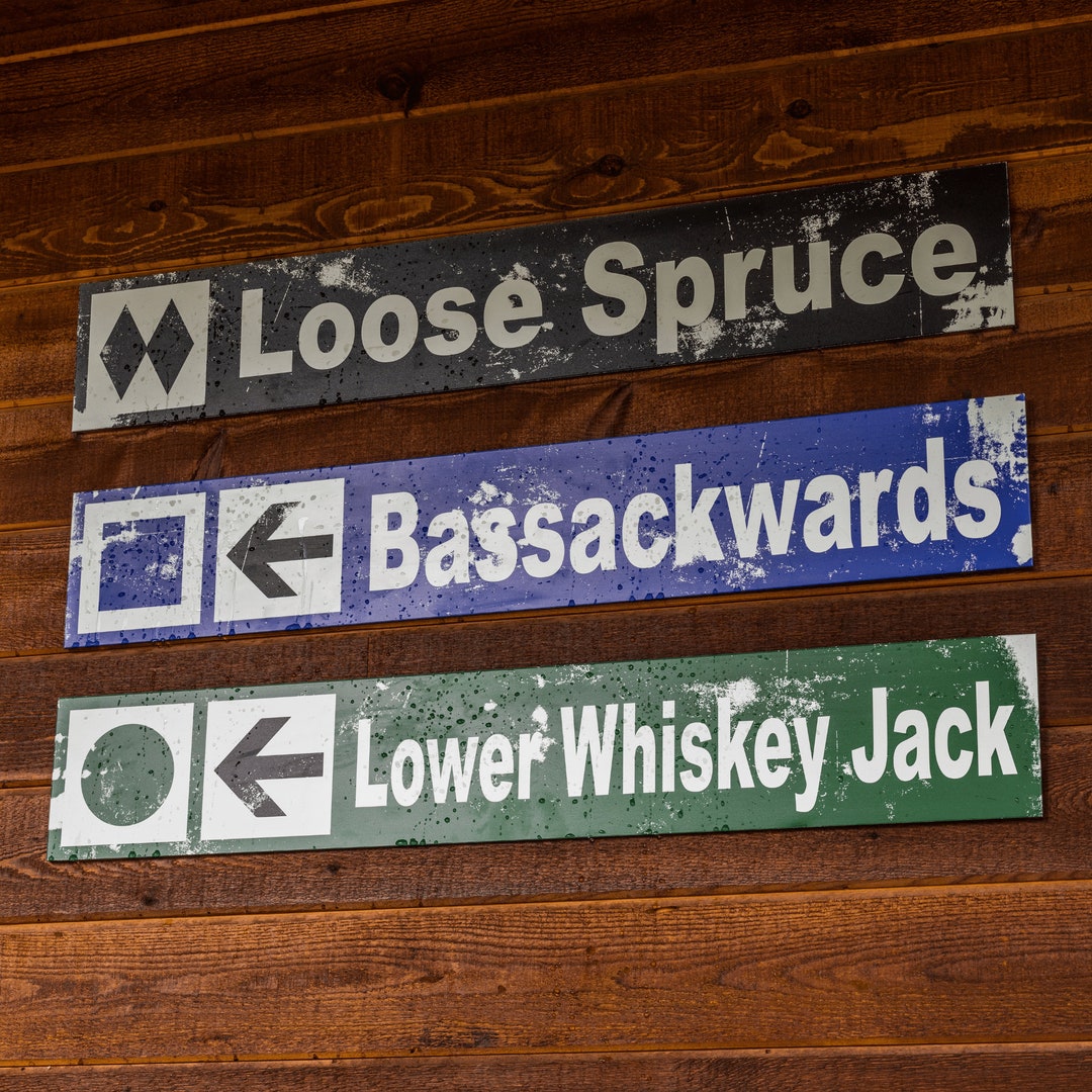 Outdoor Trail Signs - 36"x6" - Weather Resistant Aluminum Composite - Etsy