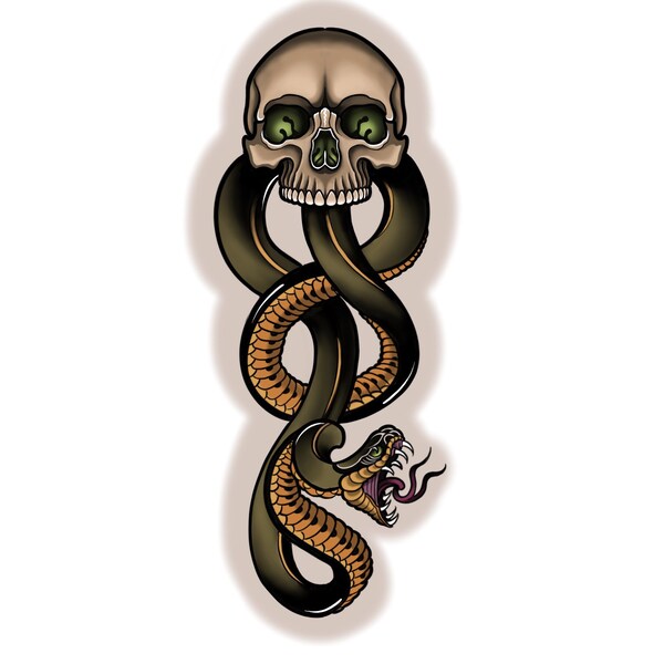 Dark Mark Tattoo - Etsy