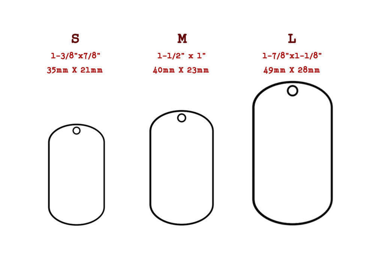 Hand Writing Signature Engraving Army Military Tag Custom | Etsy