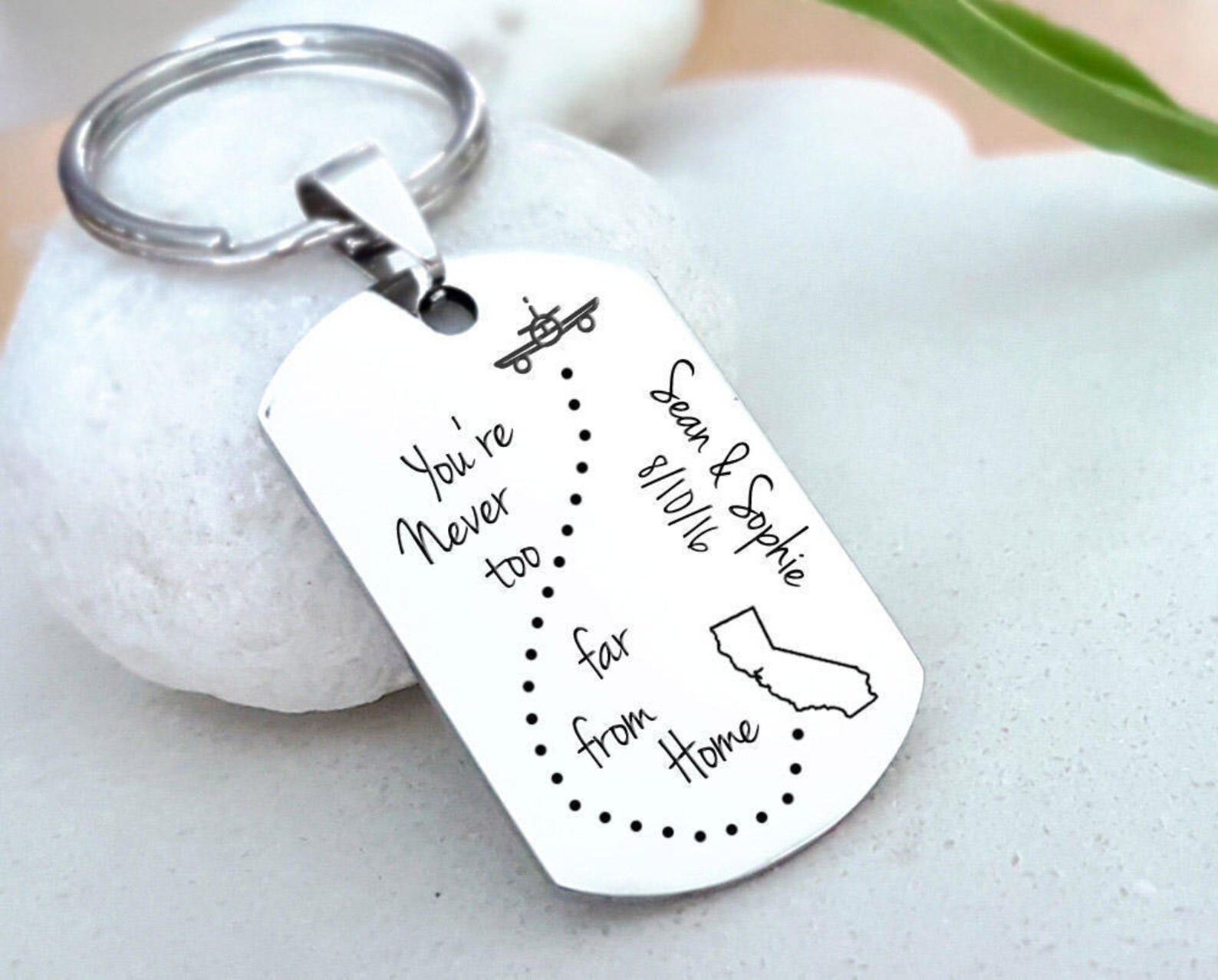 Graduation Gift Military Necklace PCS Gift Deployment Gift | Etsy