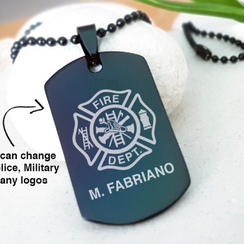 Firefighter Gift Fireman Gift Firefighter Symbol Key Chain | Etsy