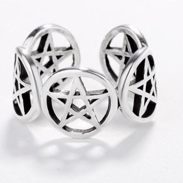 Pentacle Ring - Etsy