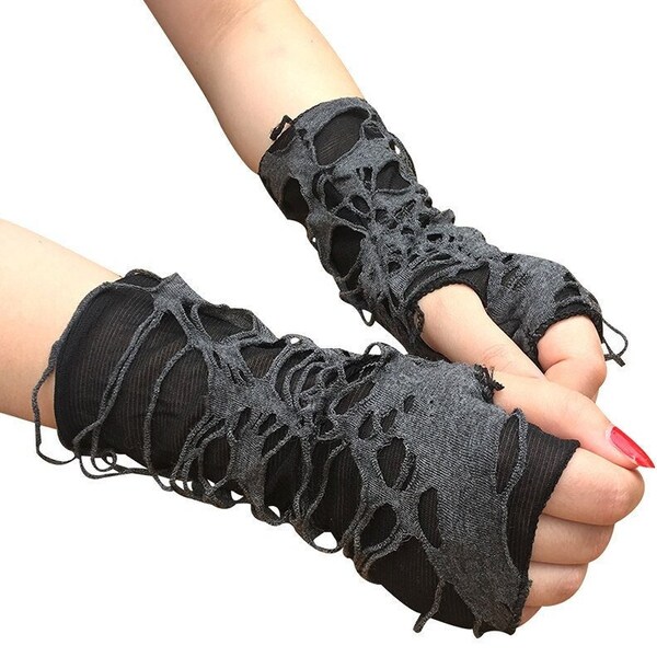 Gothic Gloves - Etsy