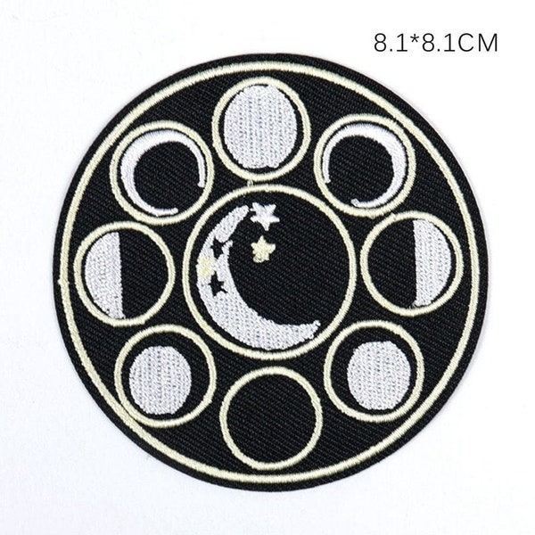 Moon Phase Patch - Etsy