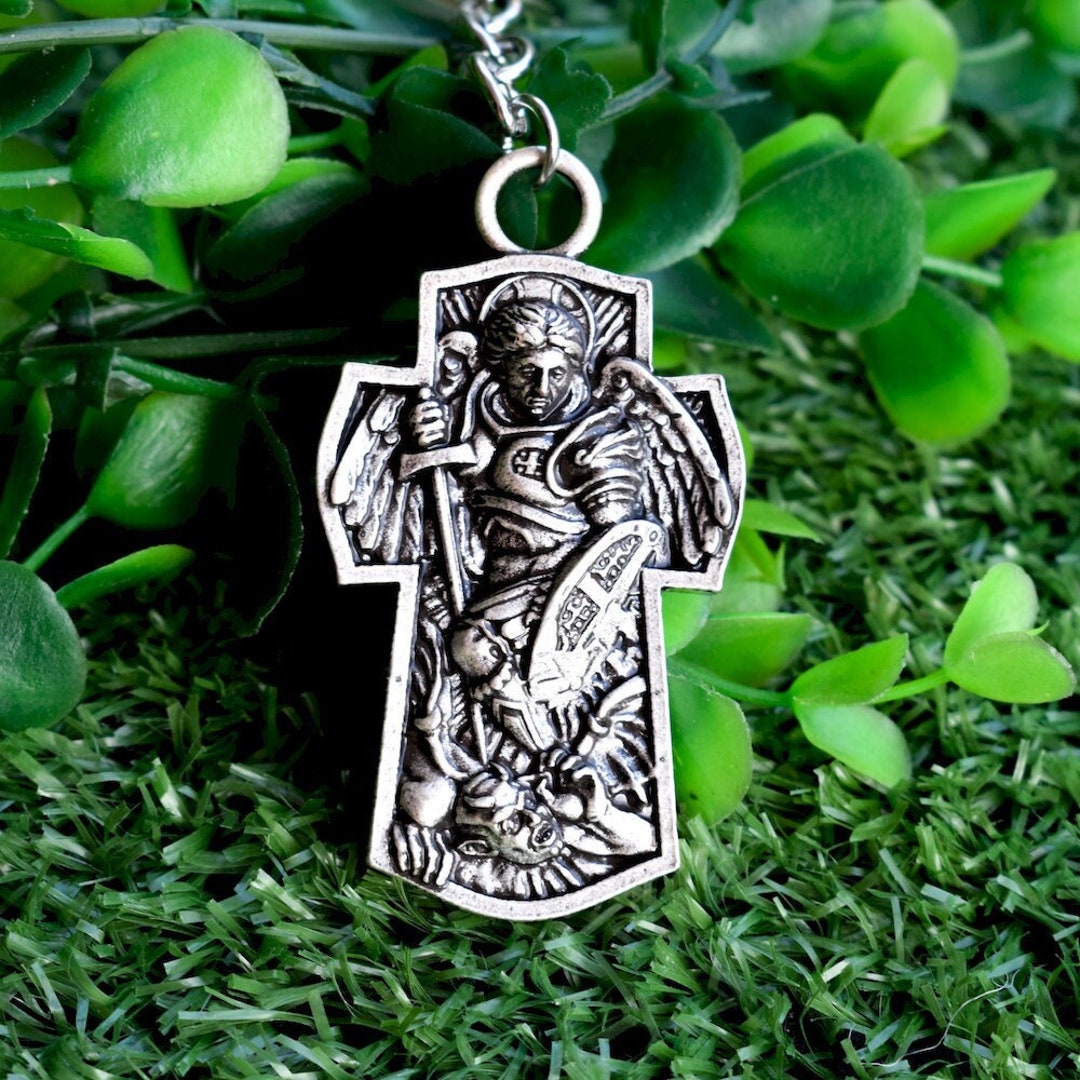 Archangel Michael St.michael Protection Jewelry Protect Me - Etsy