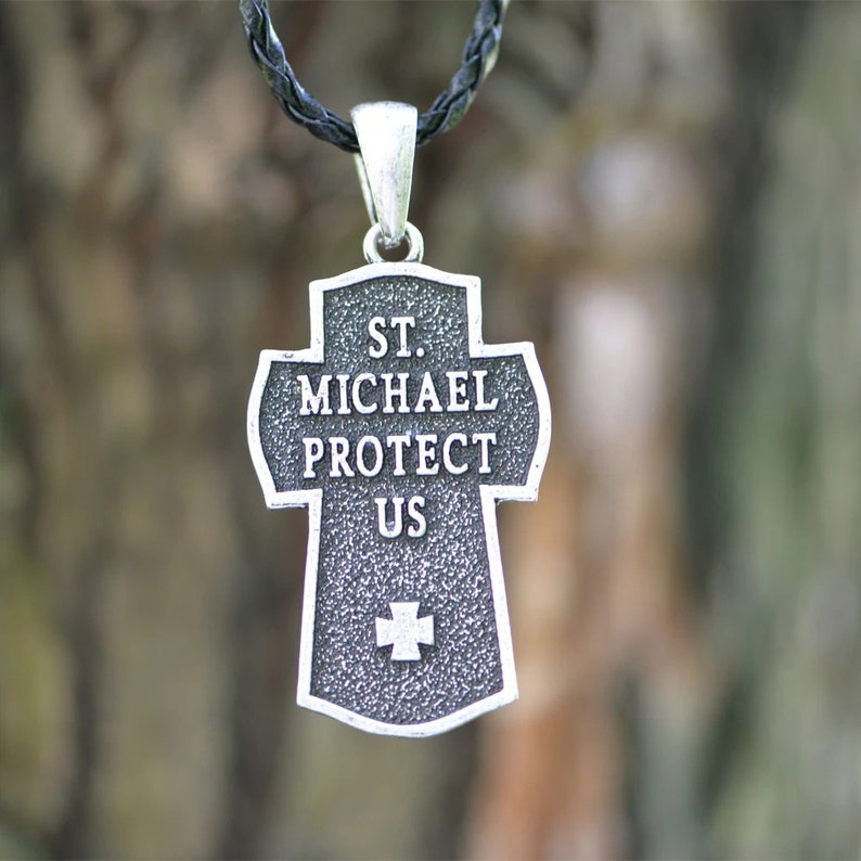 Archangel Michael St.Michael Protection Jewelry Protect Me | Etsy