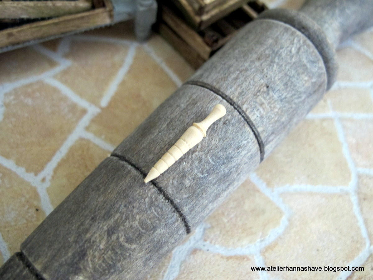 Woodturned Dibble 1:12 - Etsy
