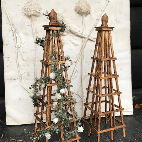 Garden Obelisk - Etsy