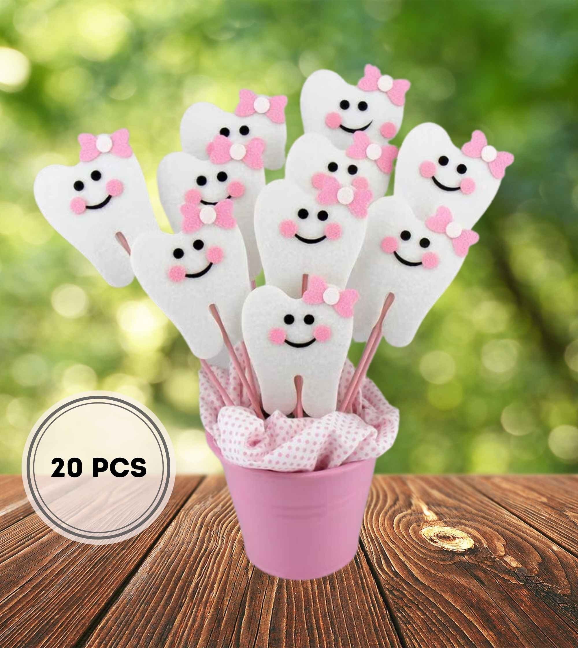 Baby's First Tooth Party Felt Tooth Party Keepsakes - Etsy