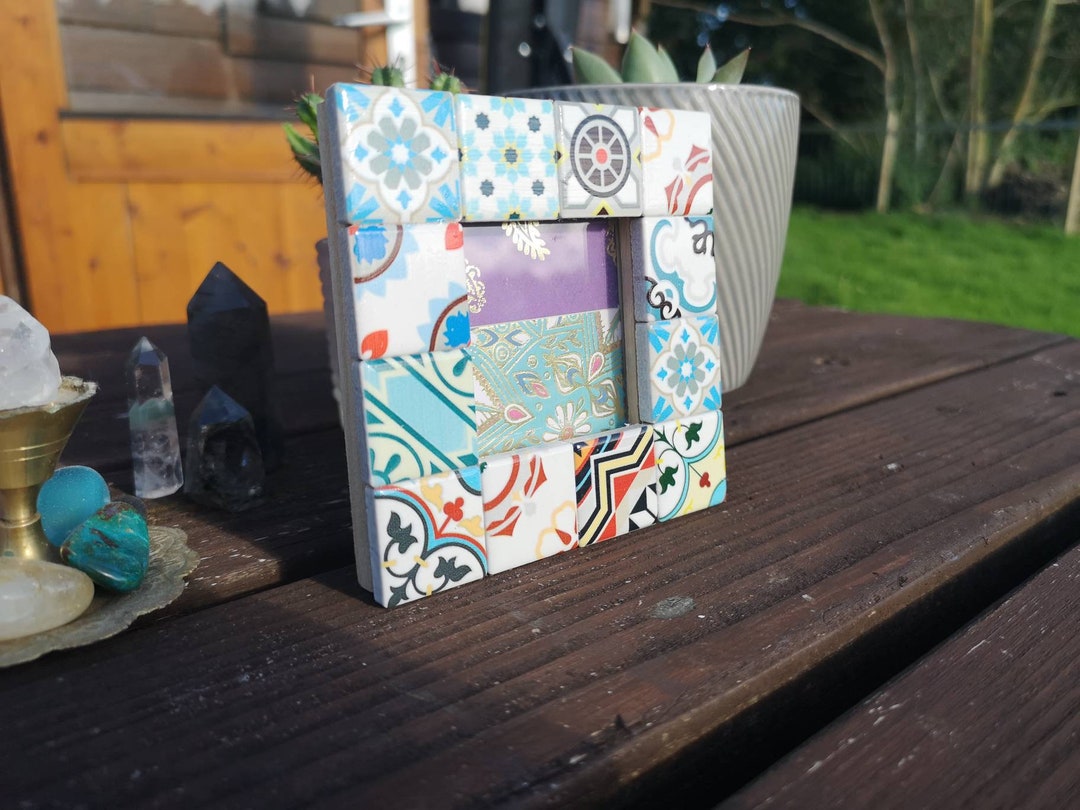 Nordic Tile Small Picture Frame - Etsy