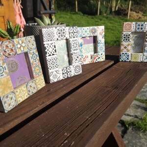 Nordic Tile Small Picture Frame - Etsy