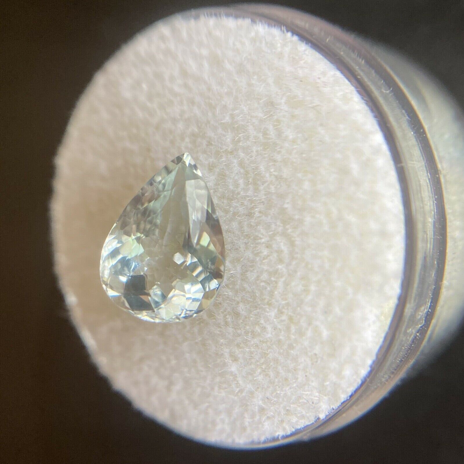 NATURAL Blue Aquamarine 1.91ct Pear Cut Loose Beryl Gem | Etsy