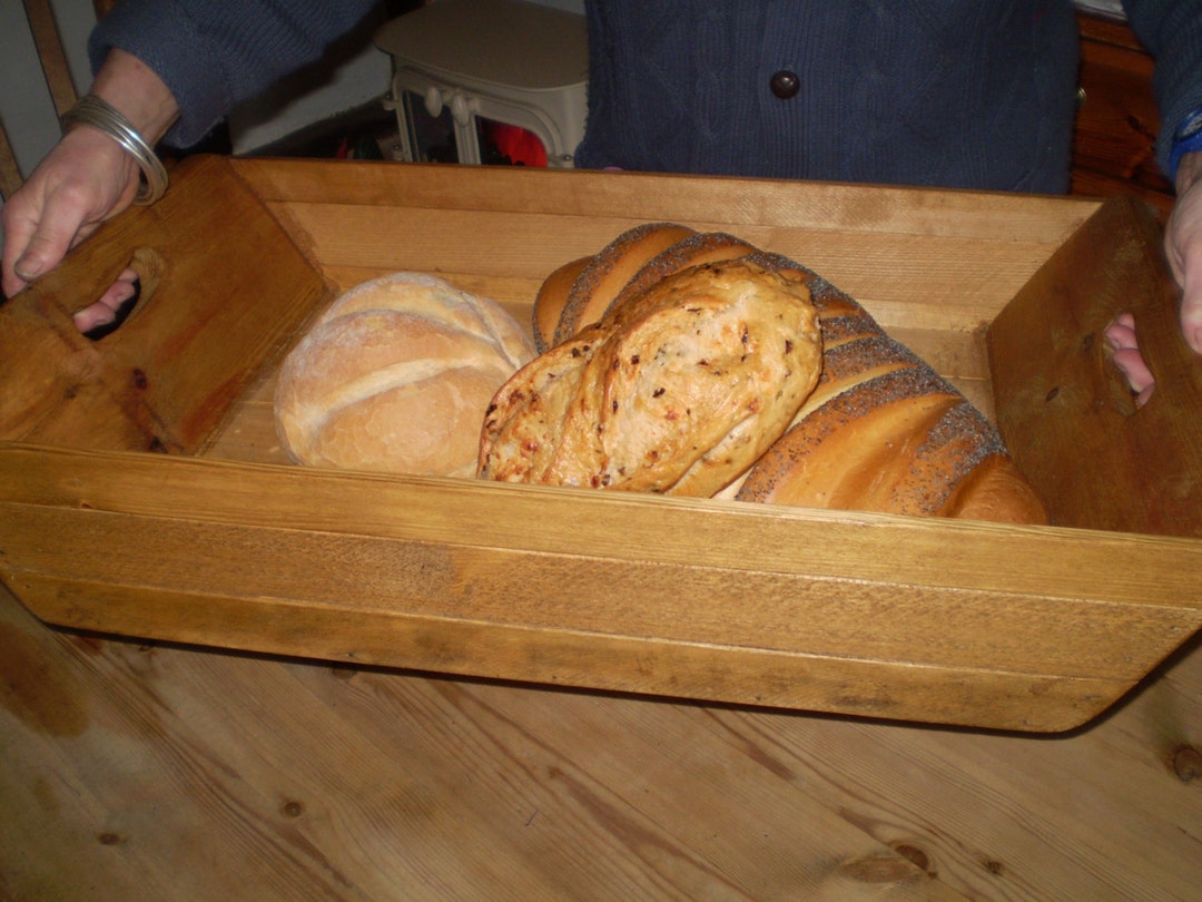 English Late Victorian Bakers Bread Tray,antique Pine,1890-1901 Circa ...