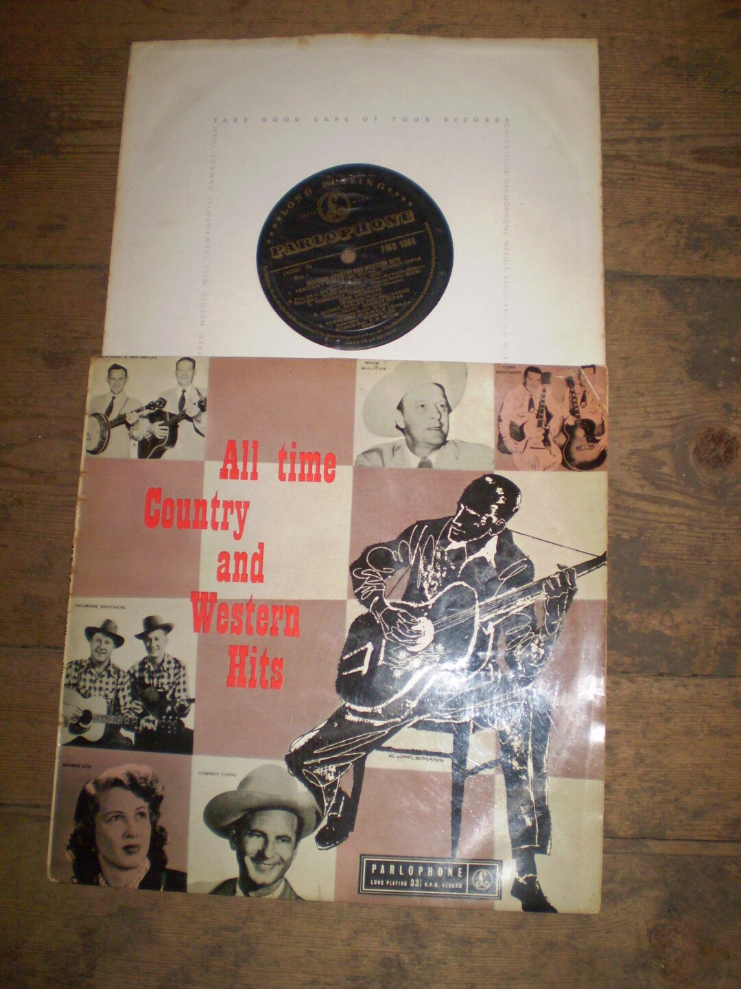 All Time Country and Western Hits Vinyl LP Album, 1958 British Original ...