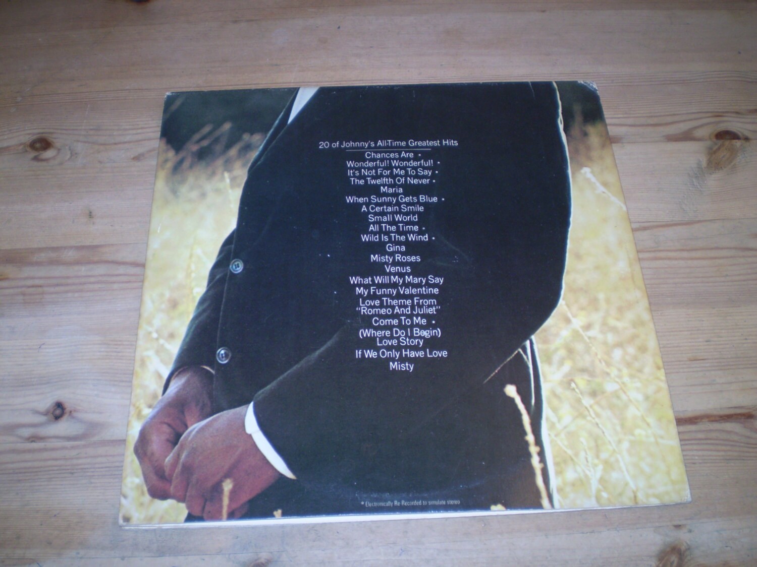 Johnny Mathis All Time Greatest Hits Double Vinyl Lp,album,stereo ...