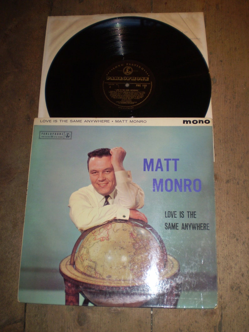 Love is the Same Anywhere Vinyl LP Album, Matt Monro, 1961 British ...