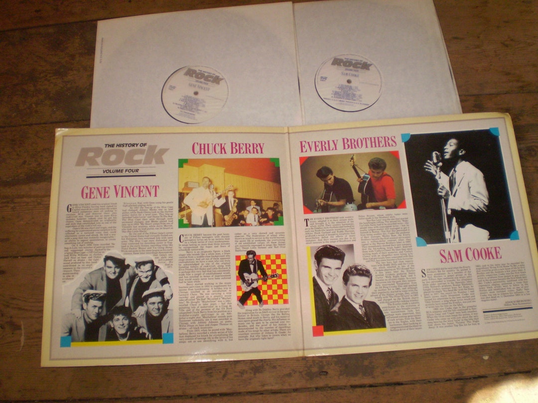 History of Rock Volume 4 Vinyl Double LP Album, Everly Brothers, Sam ...