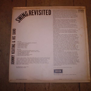 Swing Revisited 1964 Stereo Jazz Vinyl LP Album Johnny Keating and His Band,excellent Condition ...