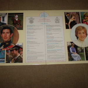 BBC British Royal Wedding Stereo Vinyl Lp,album Prince Charles & Lady ...