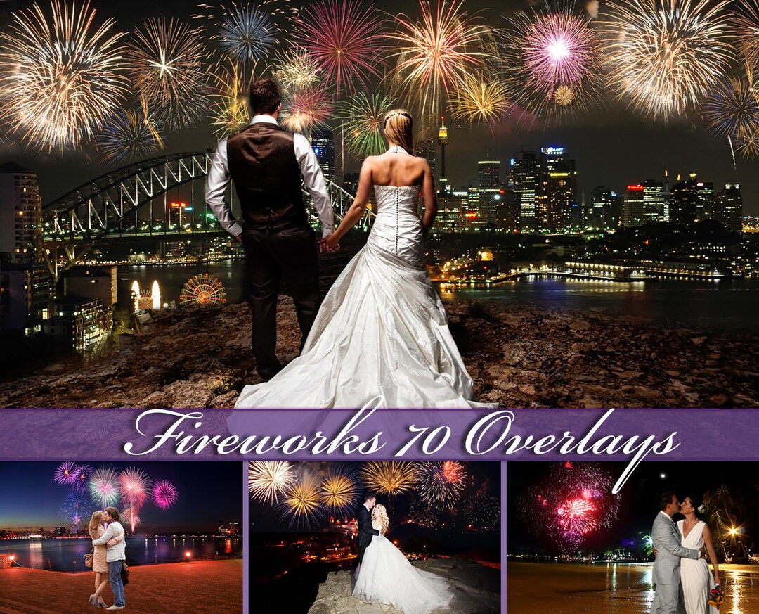 Firework Overlay, Realistic Fireworks, Overlay, Overlays, Wedding Photo ...