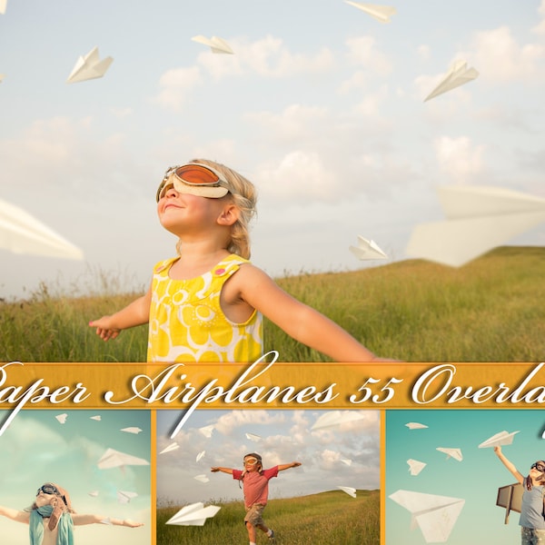 Paper Airplane Art - Etsy