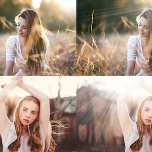 Sunshine Overlays, Sunlight Overlays, Photoshop Overlays, Natural Light ...