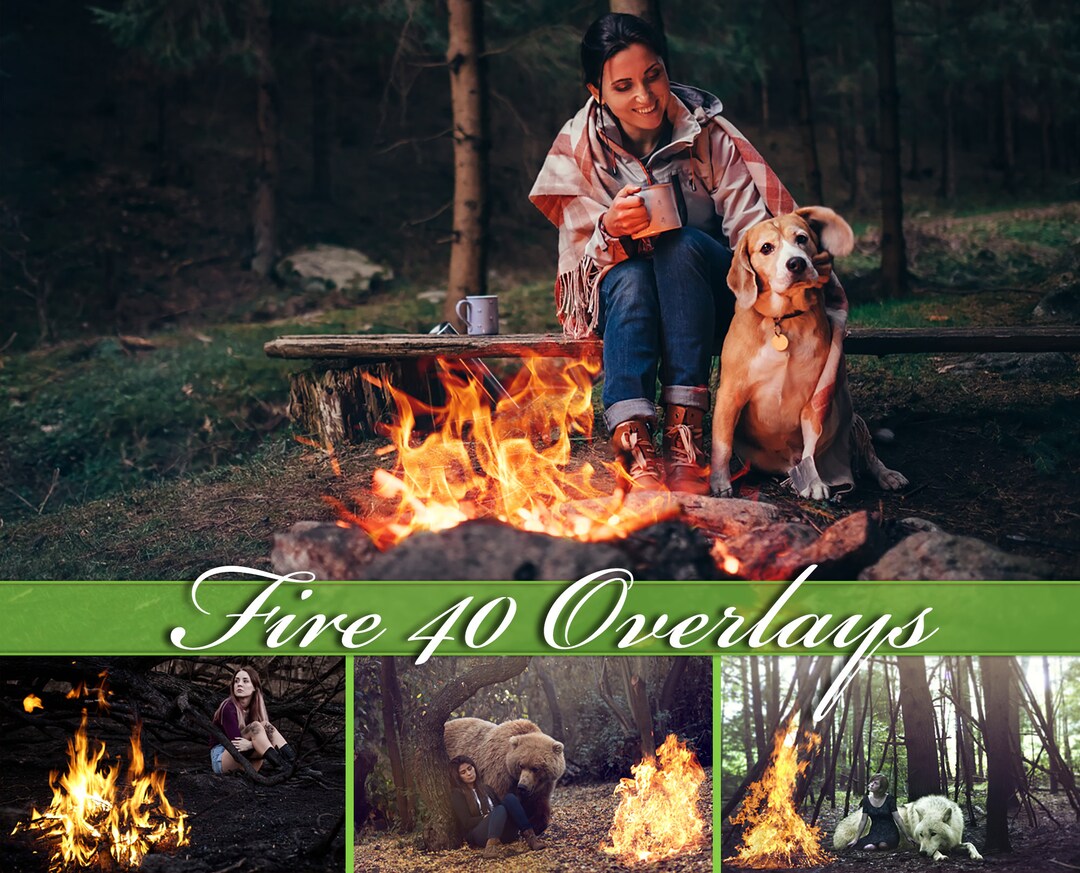 Fire Overlay, Campfire Overlay, Flame, Photoshop Overlays, Sparks ...
