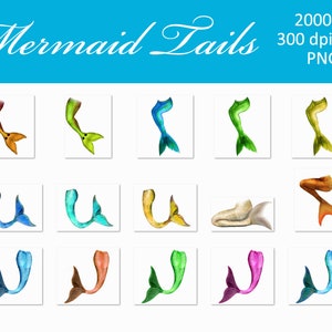Mermaid Tail Overlays, Photoshop Overlays, Photography, Mermaid Tail ...