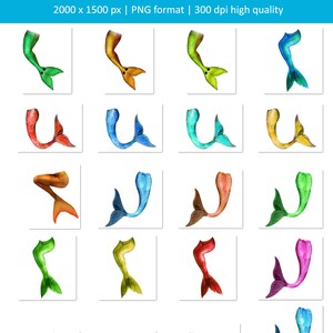 Mermaid Tail Overlays, Photoshop Overlays, Photography, Mermaid Tail ...