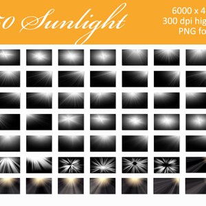 Sunshine Overlays, Sunlight Overlays, Photoshop Overlays, Natural Light ...