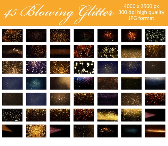 Glitter Overlay Photoshop