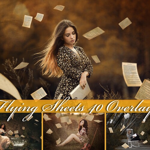 Flying Sheet Music Falling Paper - Etsy