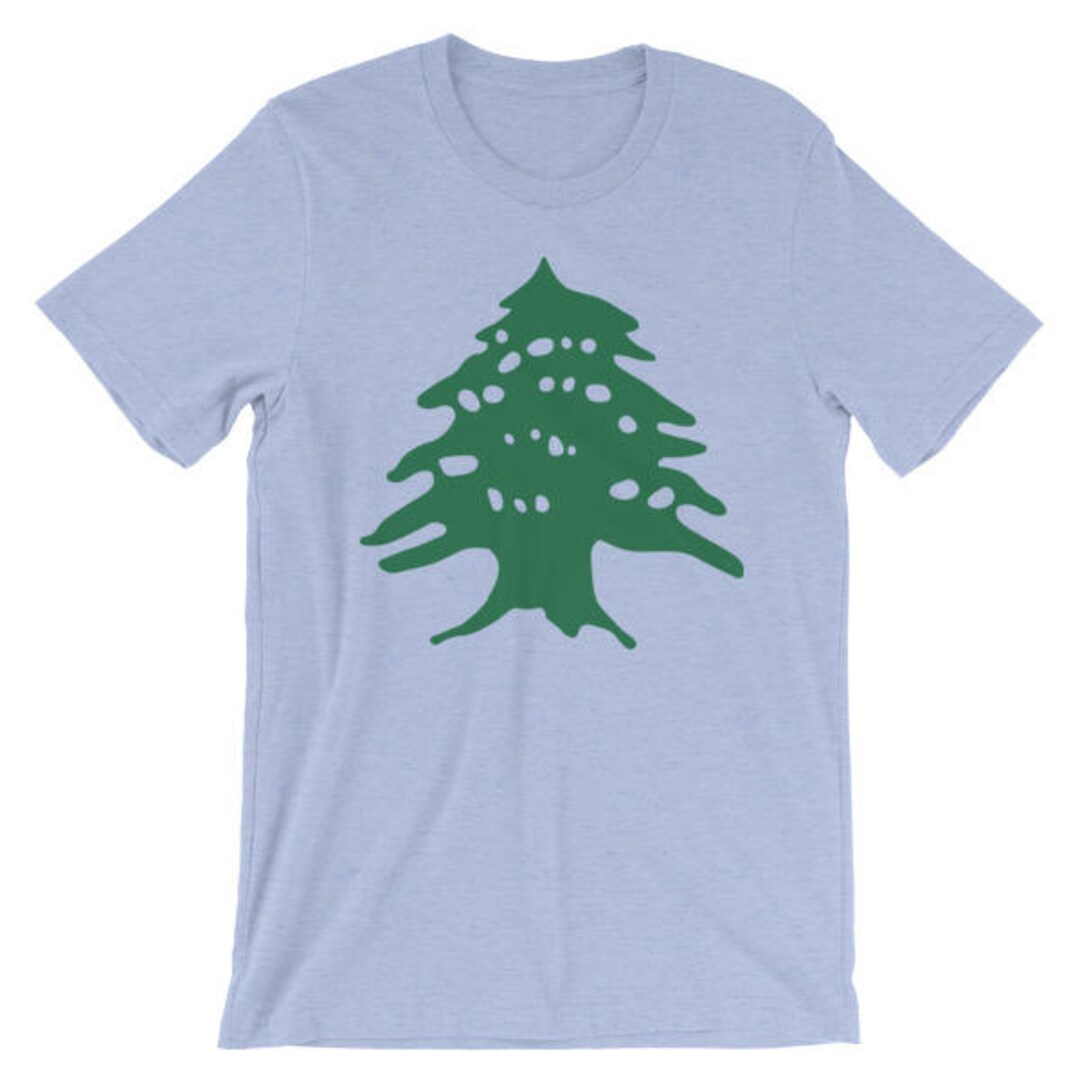 Green Cedar T-shirt Lebanon Cedar T-shirt - Etsy