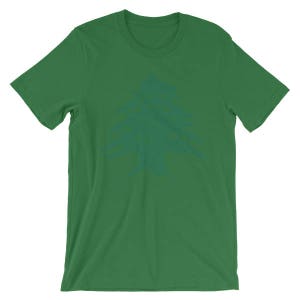 Green Cedar T-shirt Lebanon Cedar T-shirt - Etsy