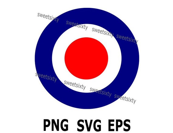 Mod Target Digital Download Files: EPS PNG SVG. | Etsy