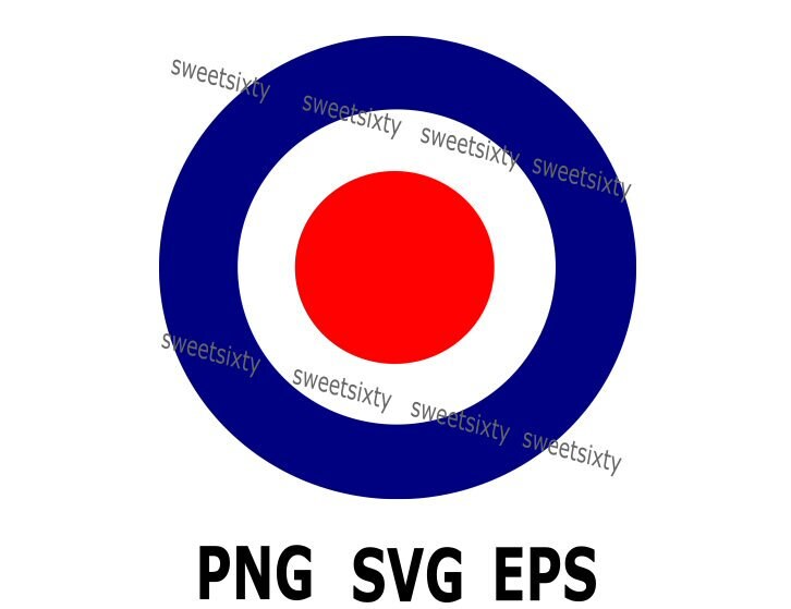 Mod Target Digital Download Files: EPS PNG SVG. - Etsy