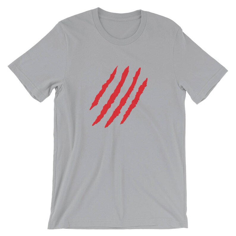 Claw Marks T-Shirt Wild Animal T-Shirt Scratches T-Shirt | Etsy