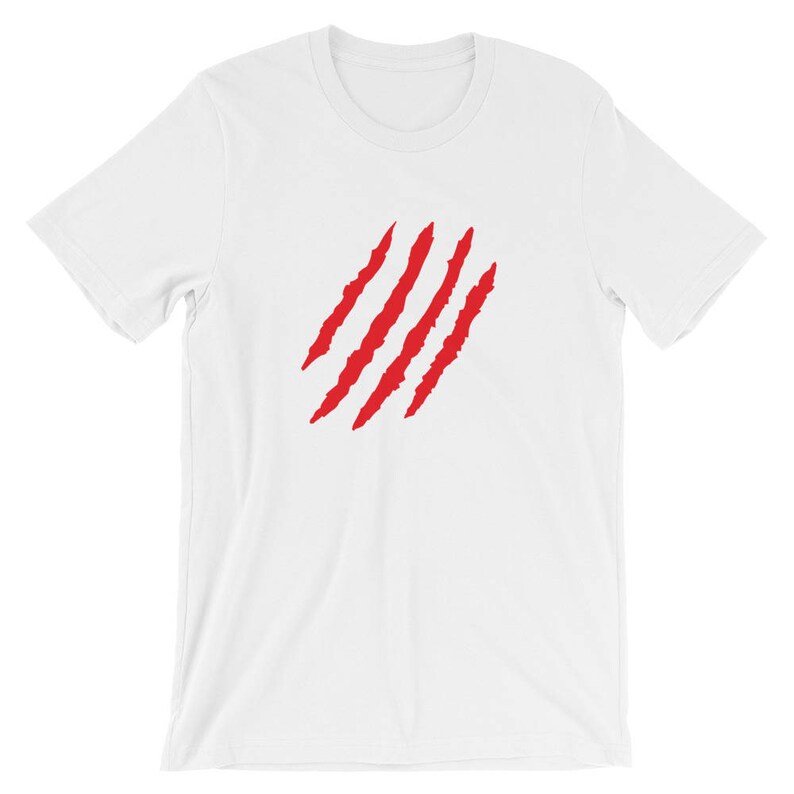 Claw Marks T-shirt Wild Animal T-shirt Scratches T-shirt - Etsy