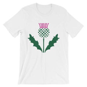 Scottish Thistle T-shirt - Scotland T-shirt - Etsy UK
