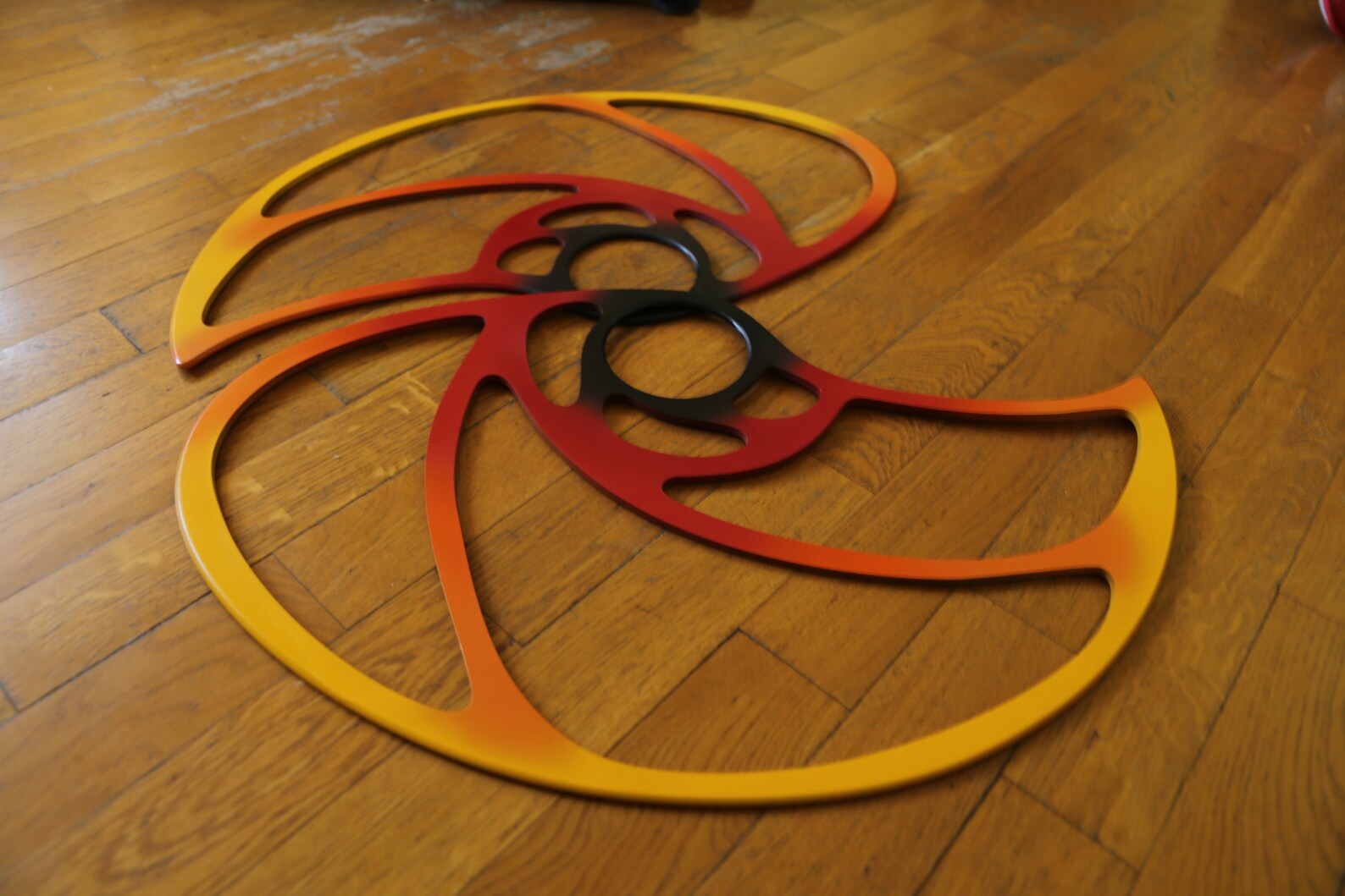 Spiral Fans, Plywood, Many Colors - Etsy