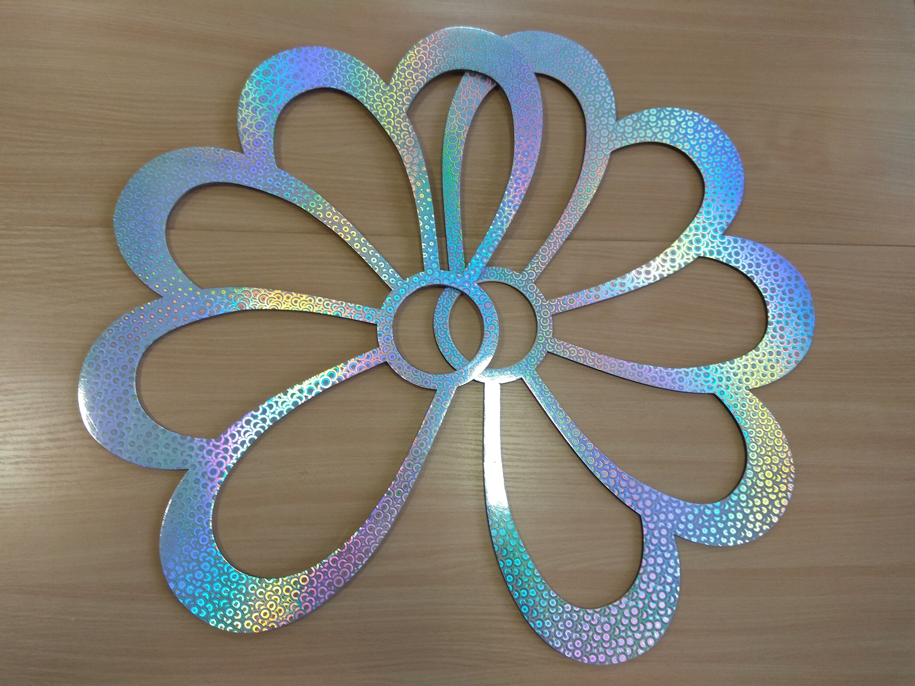 Rainbow Hologram Fans. Fire Led Show - Etsy